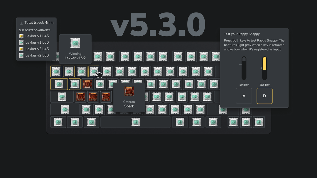 Wootility v5.3.0 is live | Wooting